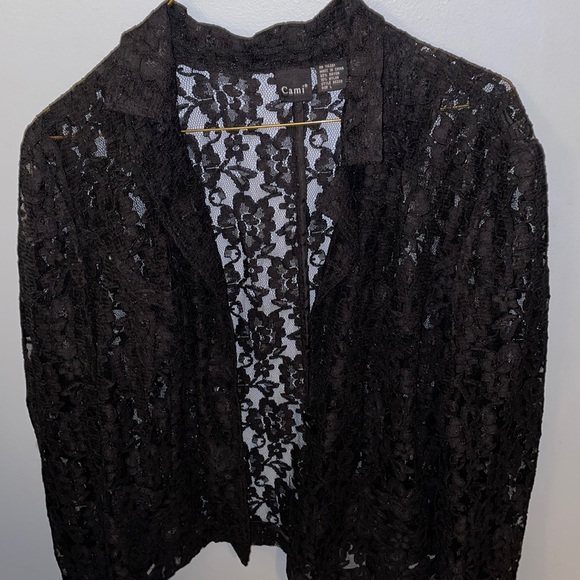 Cami | Tops | Lacy Jacket | Poshmark